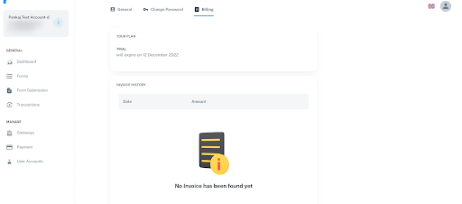 How can I see my billing history